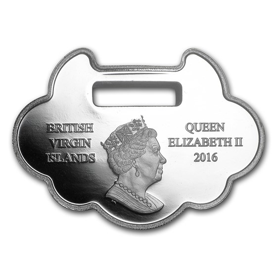 Buy 2016 British Virgin Islands 1 oz Silver Year of the Monkey Proof ...