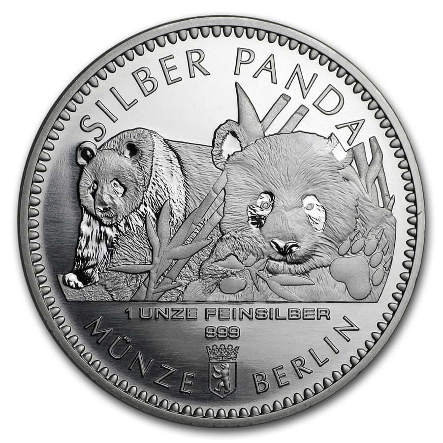 Buy 2016 China 1 oz Silver Panda BU (Berlin Mint) | APMEX