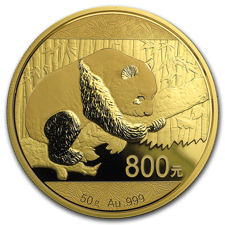 Buy 2016 China 50 gram Gold Panda Proof (w/Box & COA) | APMEX