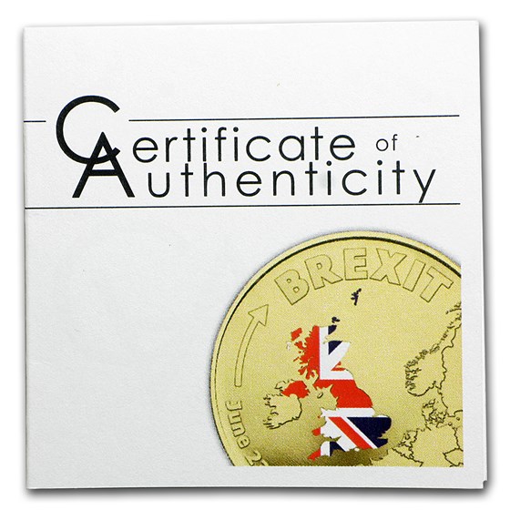 Buy 2016 Cook Islands 1/10 oz Gold Brexit Proof | APMEX