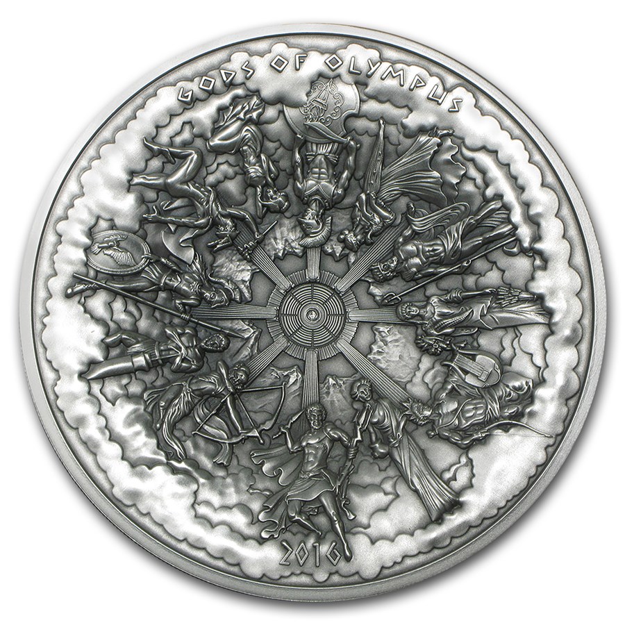 Buy 2016 Cook Islands 1 kilo Gods of Olympus (Antique Finish) | APMEX