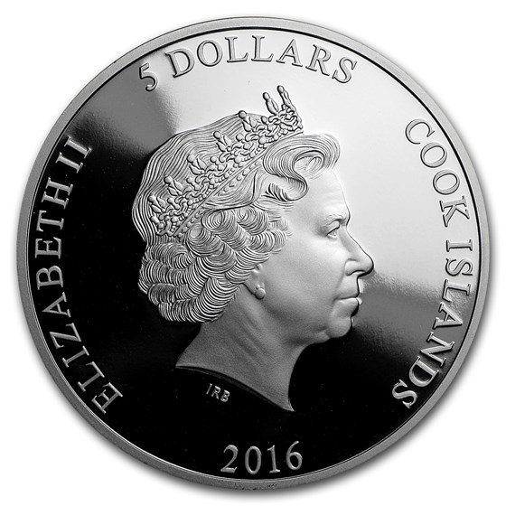 Buy 2016 Cook Islands 1 oz The Holy Bible (Four Gospels on Nano Chip ...