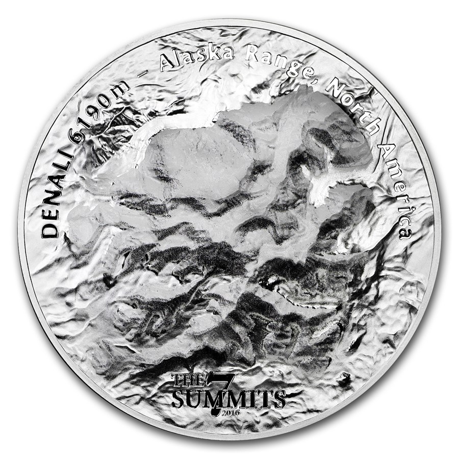 Buy 2016 Cook Islands 5 oz Silver 7 Summits (Denali) | APMEX