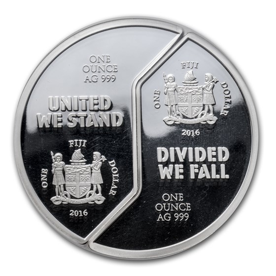 Buy 2016 Fiji Proof Silver Cap vs. Stark PF-70 NGC (First Day) | APMEX