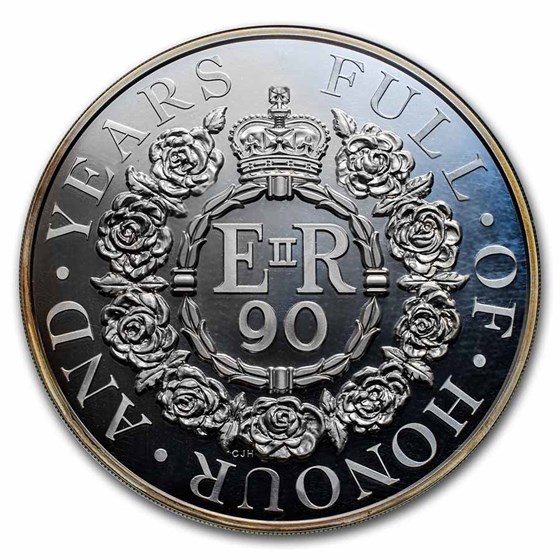 Buy 2016 GB 1 Kilo Her Majesty The Queen 90th Birthday NGC PF70 UC | APMEX