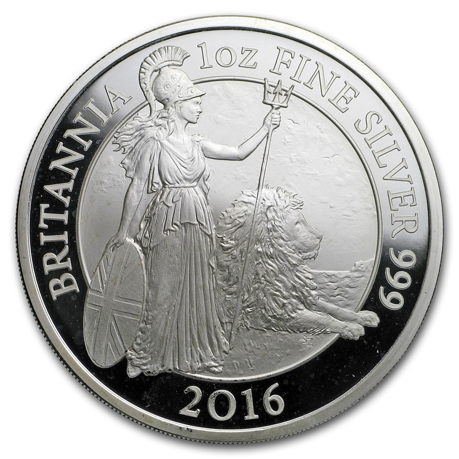 Buy 2016 Great Britain 1 oz Proof Silver Britannia (Spotted) | APMEX Buy 2016 Great Britain 1 oz Proof Silver Britannia (Spotted) | APMEX