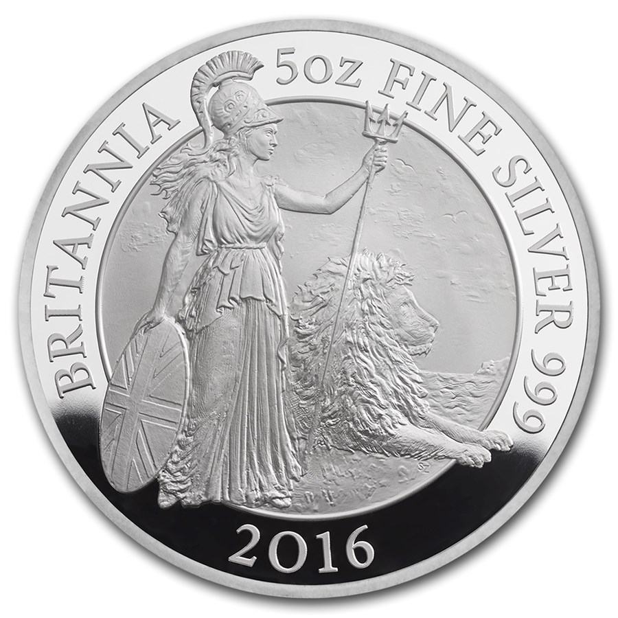 Buy 2016 Great Britain 5 oz Proof Silver Britannia | APMEX