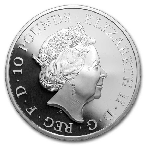 2016 Great Britain 5 oz Silver Shakespeare PF-70 NGC