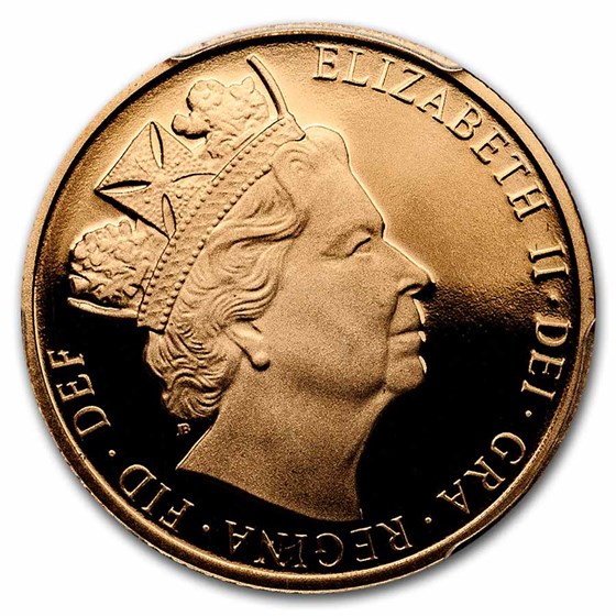 Buy 2016 Great Britain Gold Sovereign PF-68 PCGS (Celebratory Effigy ...