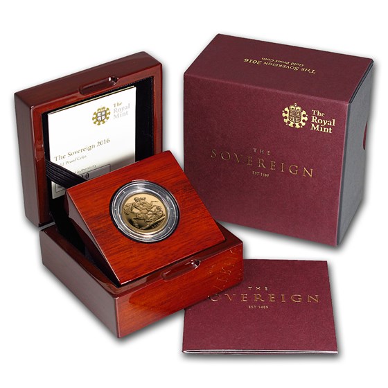 Buy 2016 Great Britain Gold Sovereign Proof (w/Box & COA) | APMEX