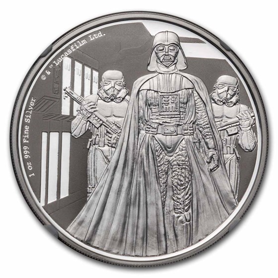Buy 2016 Niue 1 oz Gold/Silver Star Wars: Darth Vader Set PF-70 NGC | APMEX