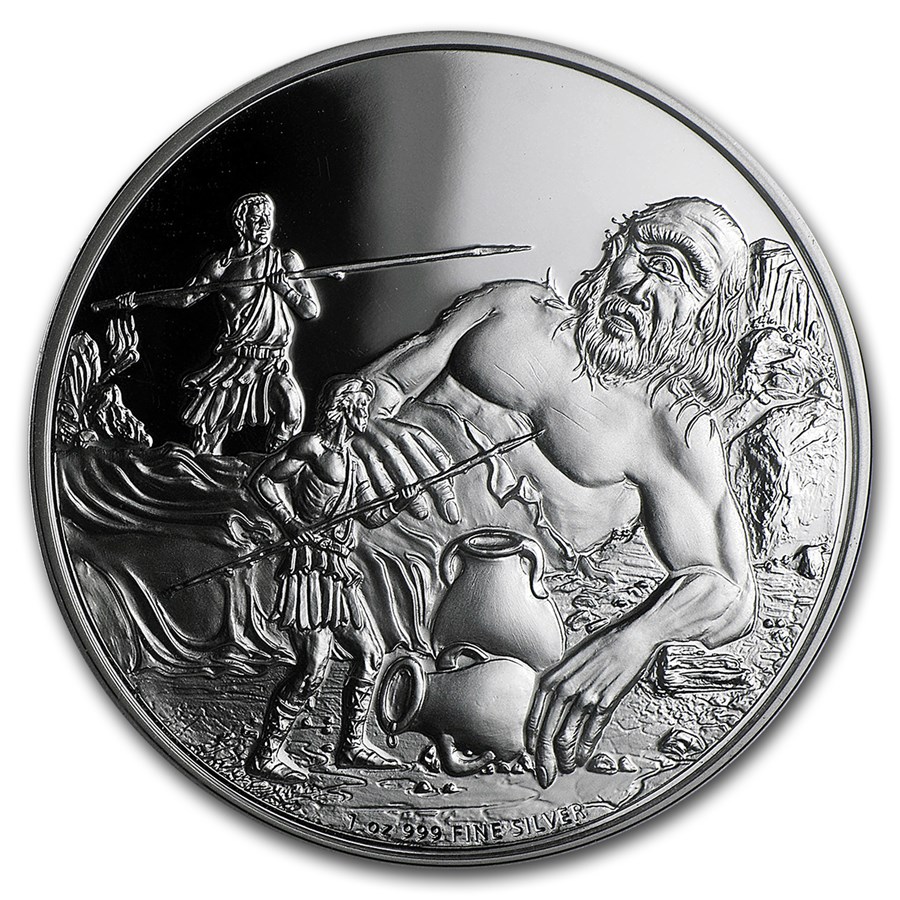 Buy 2016 Niue 1 oz Silver $2 Creatures of Greek Mythology Cyclops | APMEX