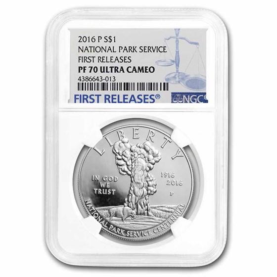 Buy 2016-P National Park Service Centennial Silver PF-70 NGC | APMEX
