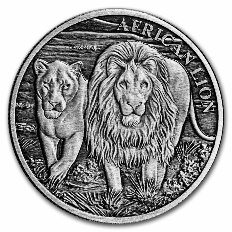 Buy 2016 DC 5000 Fr 1 oz Silver African Lion Proof | APMEX
