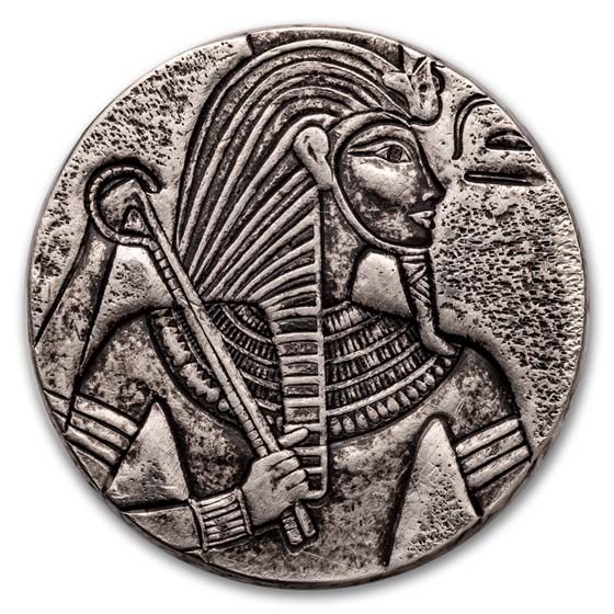 Buy 2016 Republic of Chad 5 oz Silver King Tut (Coin Only) | APMEX
