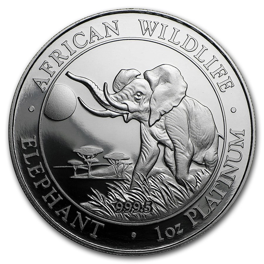 Buy 2016 Somalia 1 oz Platinum Elephant Proof | APMEX