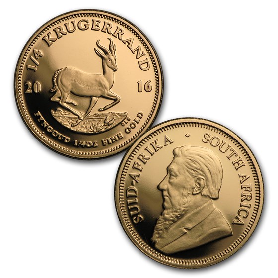 Buy 2016 South Africa 4-Coin Gold Krugerrand Proof Set | APMEX