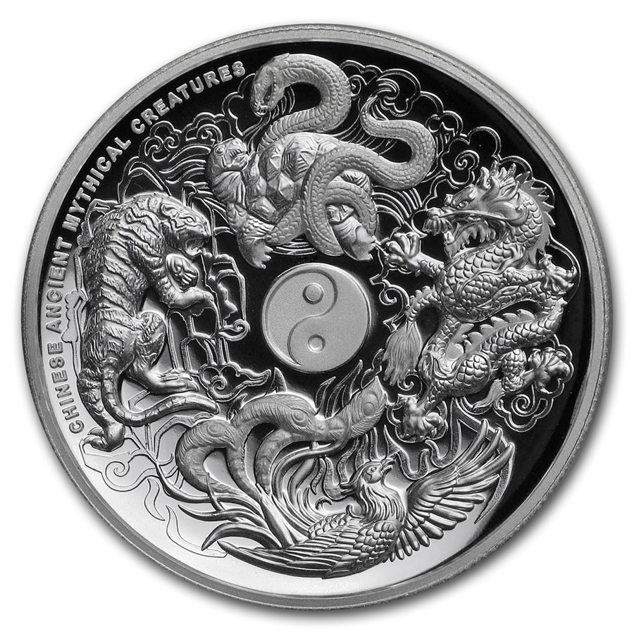 Buy 2016 Tuvalu 1 oz Silver Mythical Creatures Proof (High Relief) | APMEX