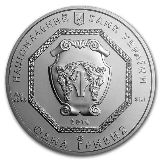 Buy 2016 Ukraine 1 oz Silver Archangel Michael MS-70 PCGS | APMEX