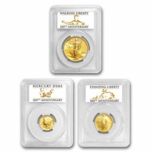 Buy 2016-W 3-Coin Centennial Gold Set: Dime, Quarter, Half SP-70 PCGS ...