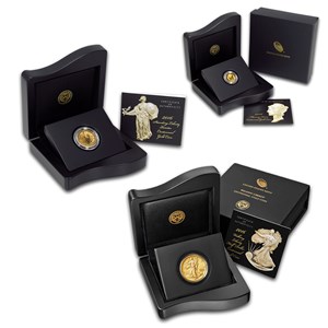 Buy 2016-W 3-Coin Centennial Gold Set: Dime, Quarter, Half (w/OGP) | APMEX