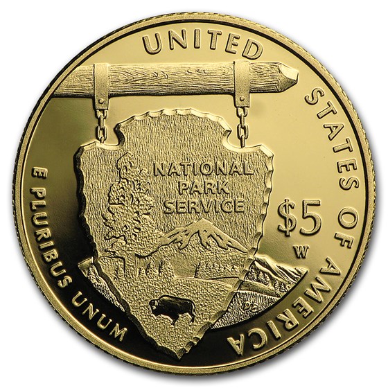 Buy 2016-W Gold National Park Service Centennial Proof (Box & COA) | APMEX