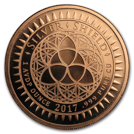 Buy 2017 1 oz Copper Shield Round - MiniMintage (Debt Slave) | APMEX