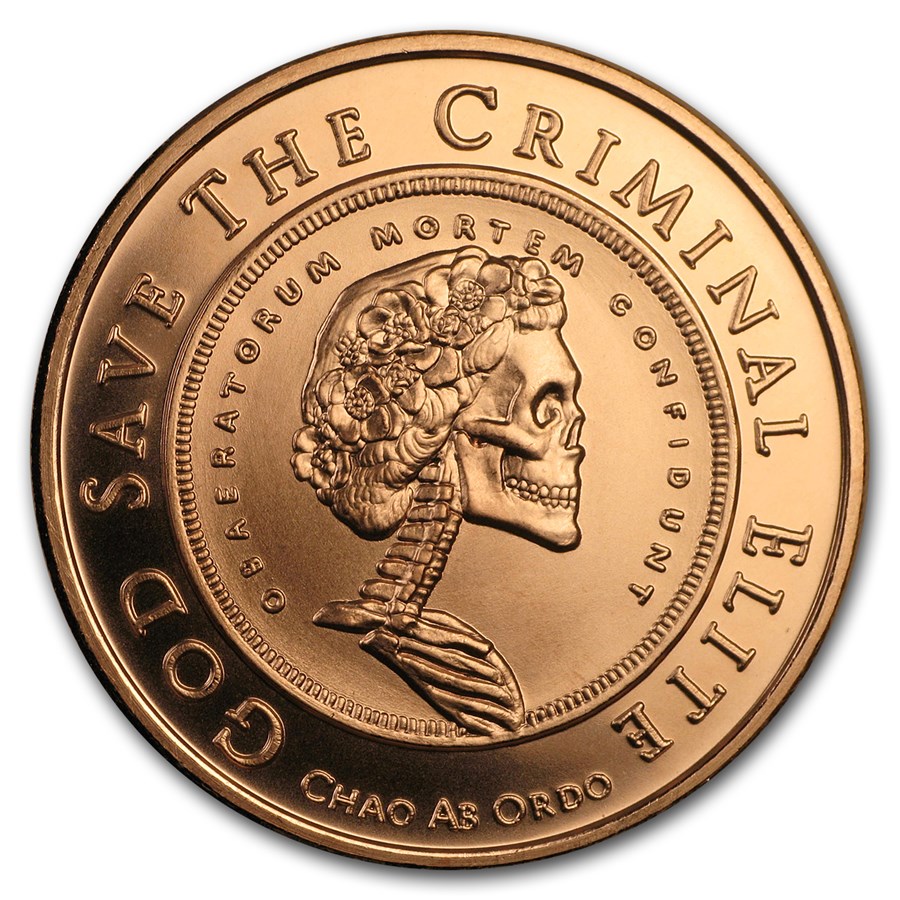 Buy 2017 1 oz Copper Shield Round - MiniMintage (Grateful Death) | APMEX