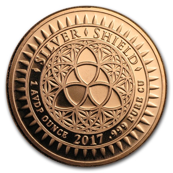 Buy 2017 1 oz Copper Shield Round - MiniMintage (Grateful Death) | APMEX