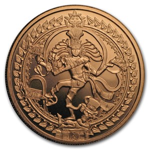 Buy 2017 1 oz Copper Shield Round - MiniMintage (Nataraja Dollar) | APMEX