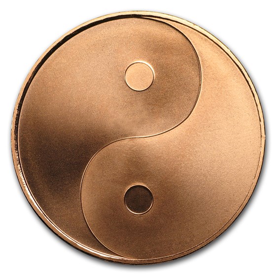 Buy 2017 1 oz Copper Shield Round - MiniMintage (Yin-Yang) | APMEX