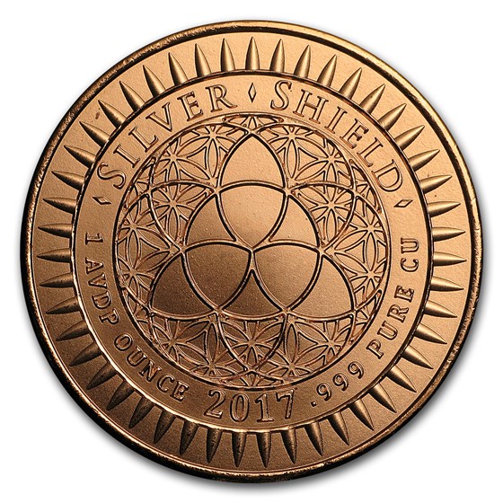 Buy 2017 1 oz Copper Shield Round - MiniMintage (Yin-Yang) | APMEX