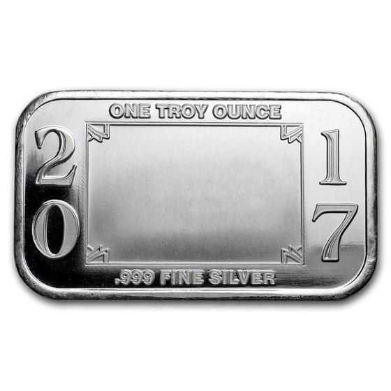 Buy 2017 1 oz Silver Bar - Congratulations | APMEX