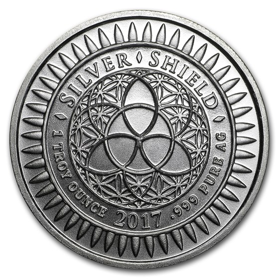 Buy 2017 1 oz Silver Shield Round - MiniMintage (AUM) | APMEX