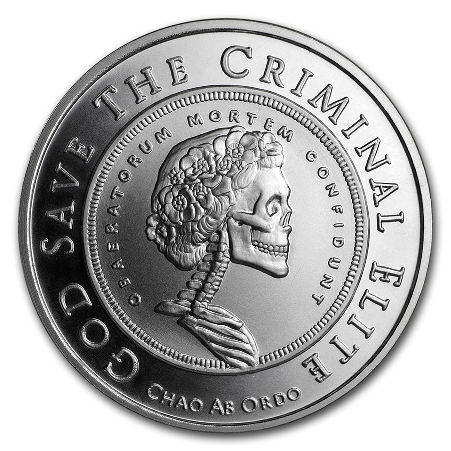 Buy 2017 1 oz Silver Shield Round - MiniMintage (Grateful Death) | APMEX