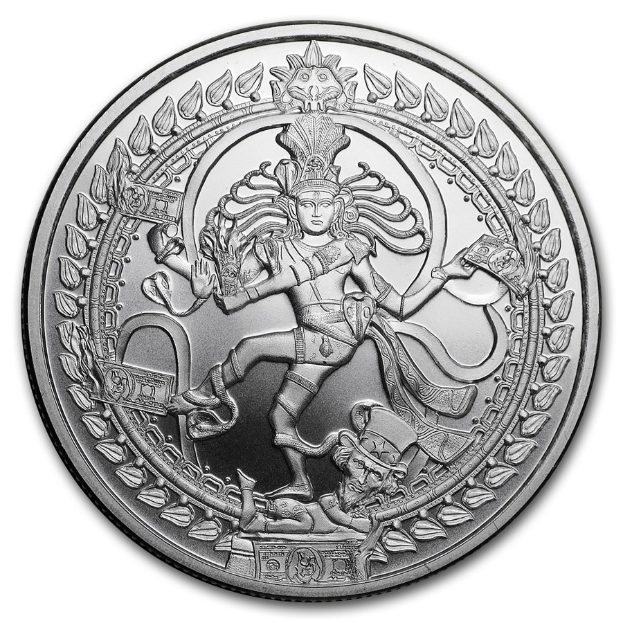 Buy 2017 1 oz Silver Shield Round - MiniMintage (Nataraja Dollar) | APMEX