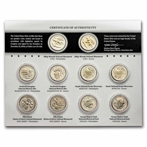 Buy 2017 America the Beautiful Quarters Uncirculated Set | APMEX