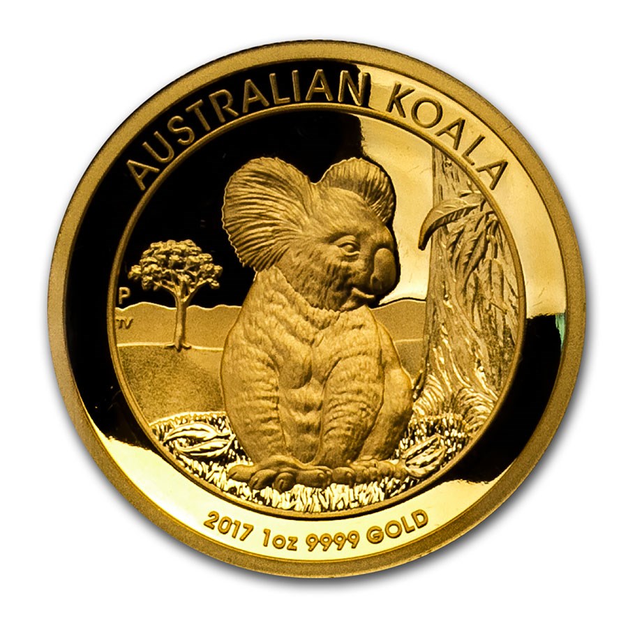Buy 2017 Australia 1 oz Gold Koala PF-70 NGC (HR, FDI) | APMEX
