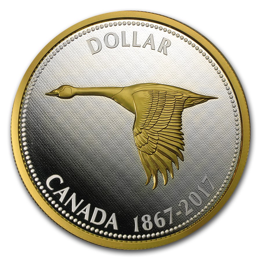 Buy 2017 Canada 5 oz Silver $1 Big Coin Series (Alex Colville Dollar ...