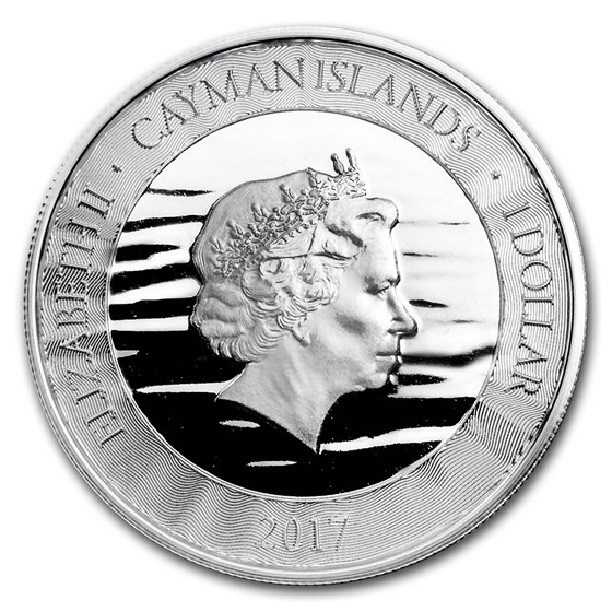 Buy 2017 Cayman Islands 1 oz Silver Marlin BU | APMEX