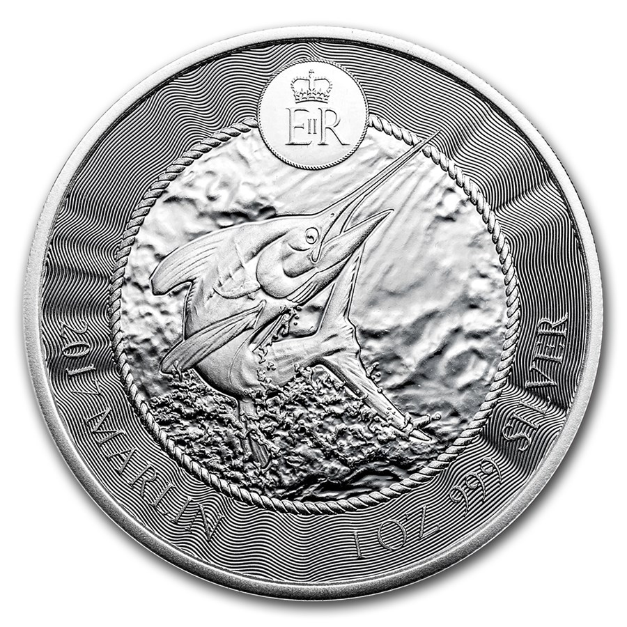 Buy 2017 Cayman Islands 1 oz Silver Marlin BU | APMEX