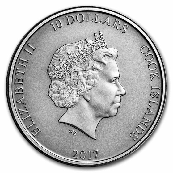 Buy 2017 Cook Islands 2 oz Silver Thor's Hammer Mjöllnir (Coin Only ...