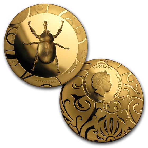 Buy 2017 Cook Islands 3-Coin Silver Desert Heat Scarab Selection | APMEX