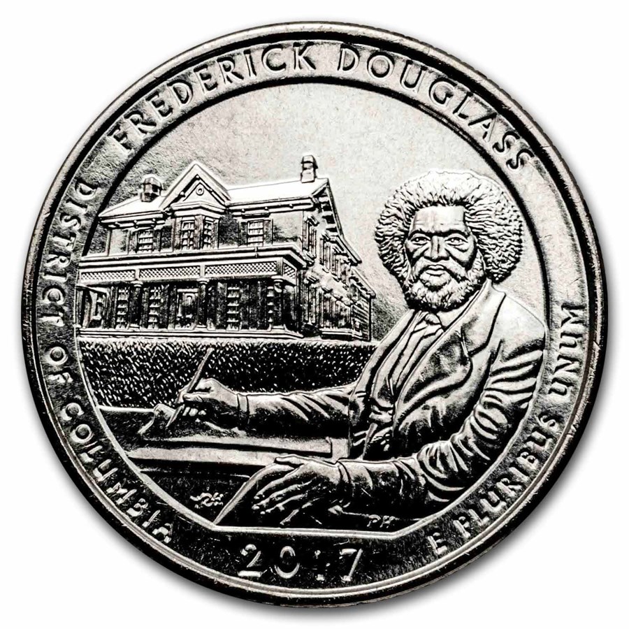 Buy 2017-D ATB Quarter Frederick Douglas National Historic Site BU | APMEX