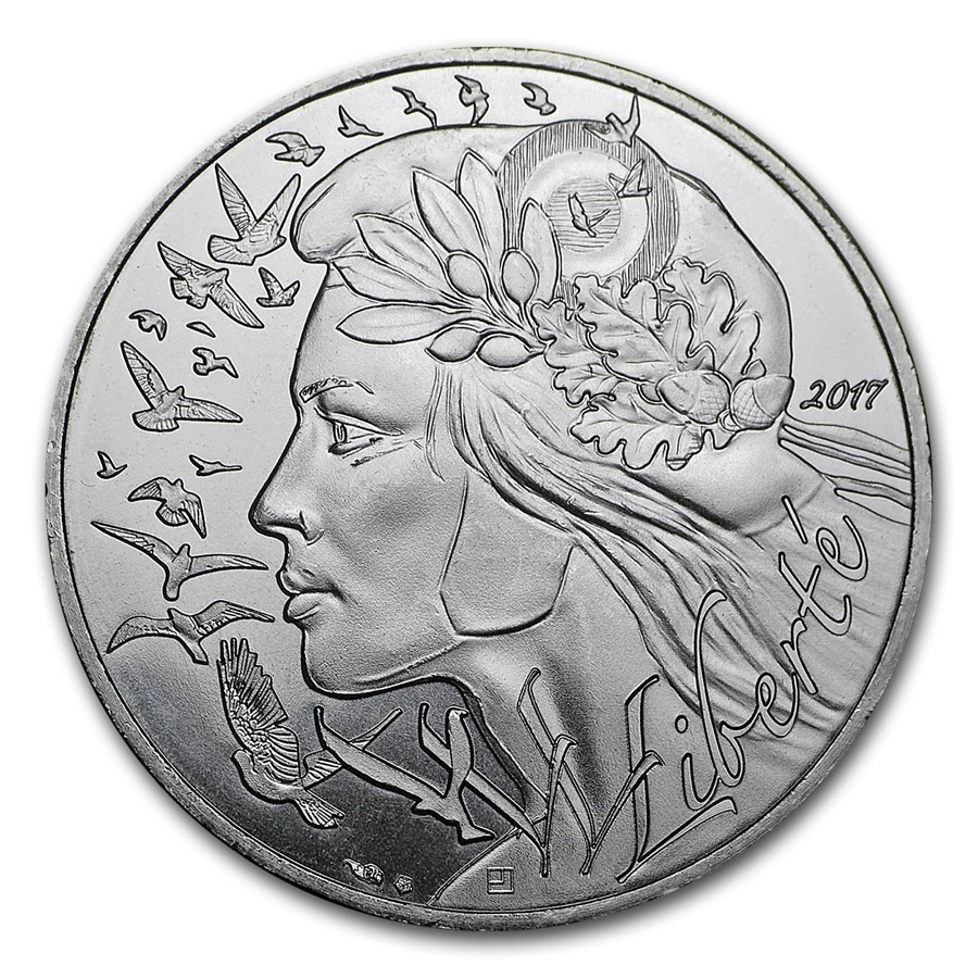 Buy 2017 France Silver €20 Marianne (Face Value Coin) | APMEX