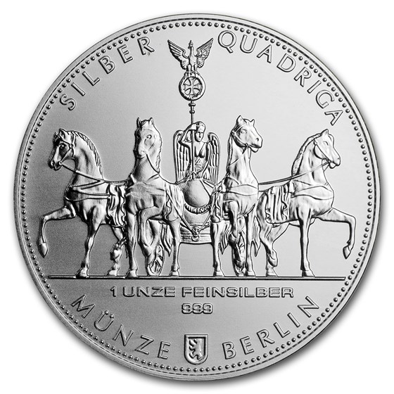 Buy 2017 Germany 1 oz Silver Round Berlin Mint Quadriga | APMEX