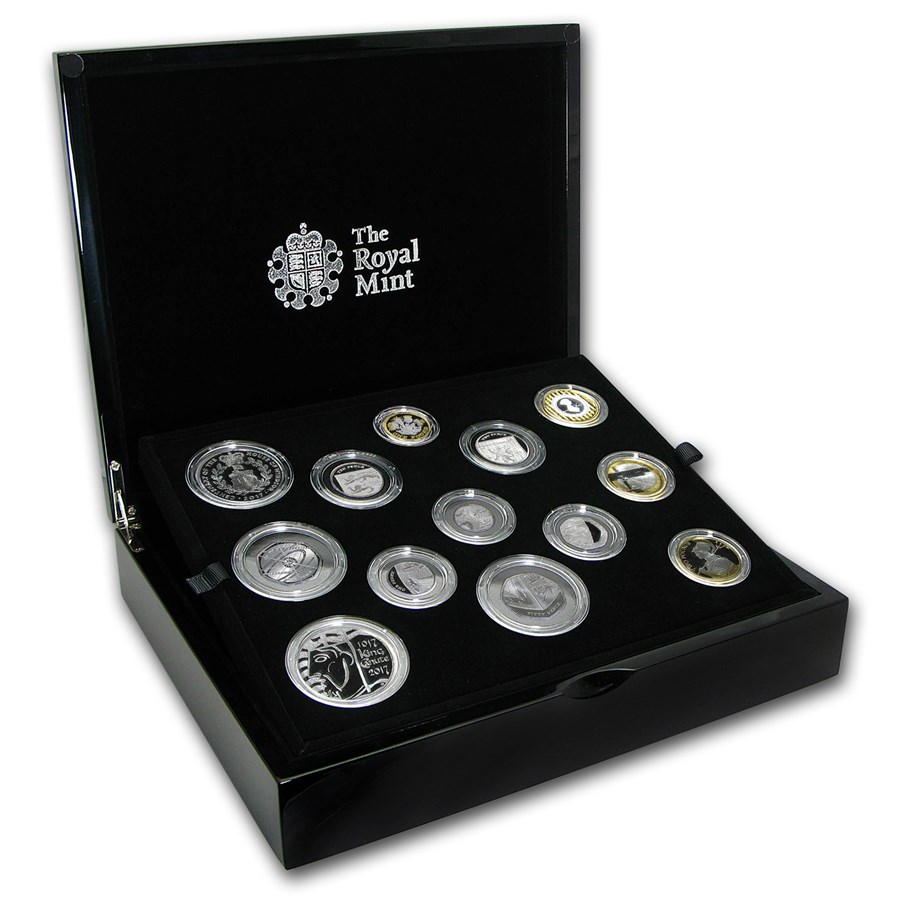 Buy 2017 Great Britain 13-Coin Silver Annual Set | APMEX