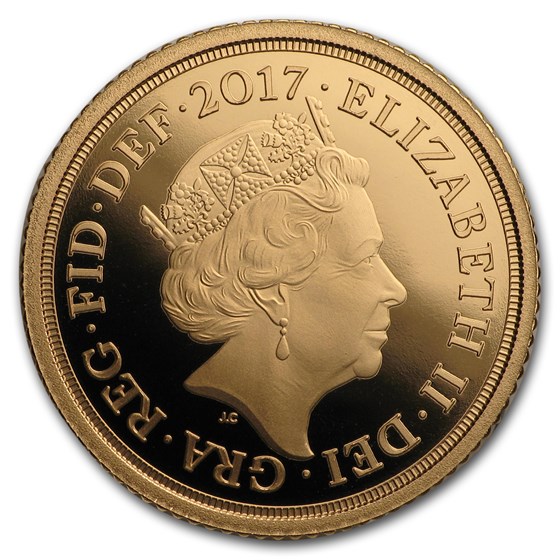 Buy 2017 Great Britain Gold 1/2 Sovereign Proof (w/Box & COA) | APMEX