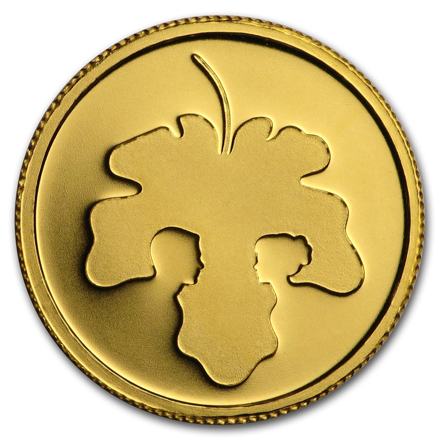 Buy 2017 Israel 1/25 oz Gold Adam and Eve Proof | APMEX