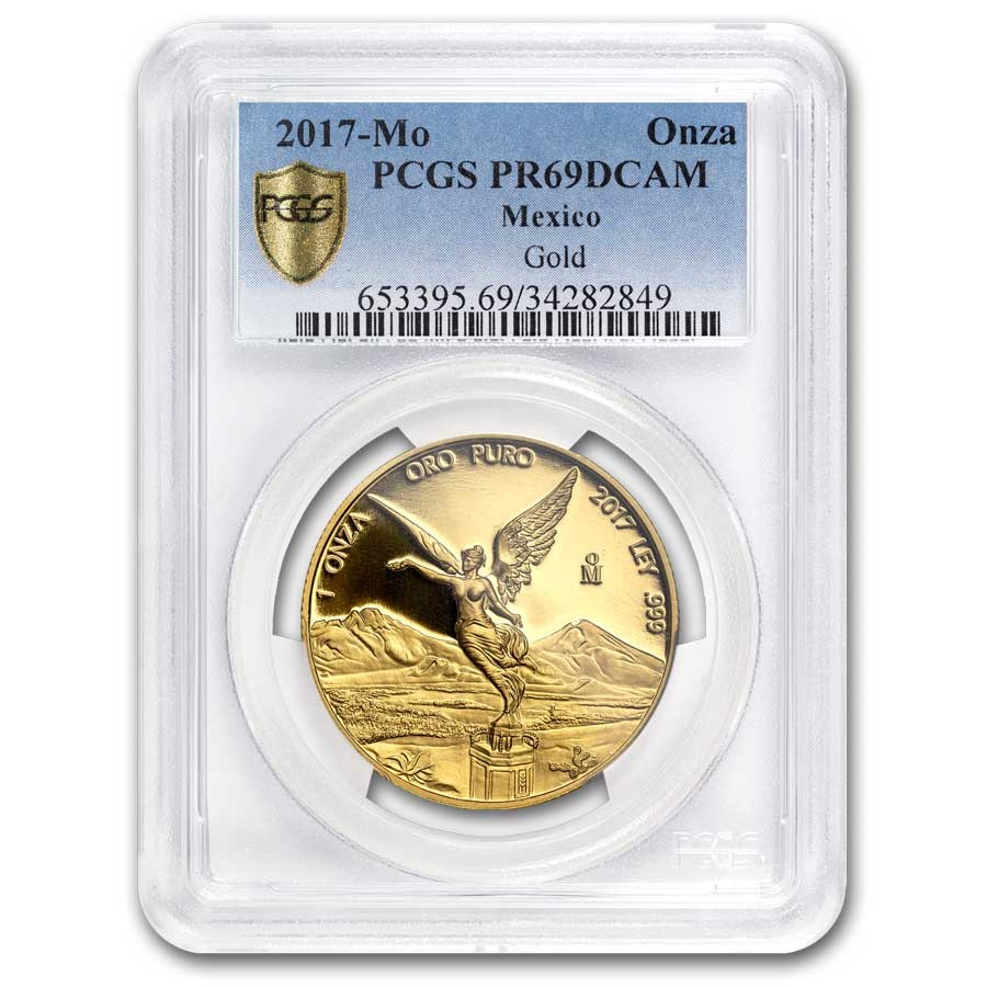 Buy 2017 Mexican 1 oz Proof Gold Libertad PR-69 PCGS | APMEX